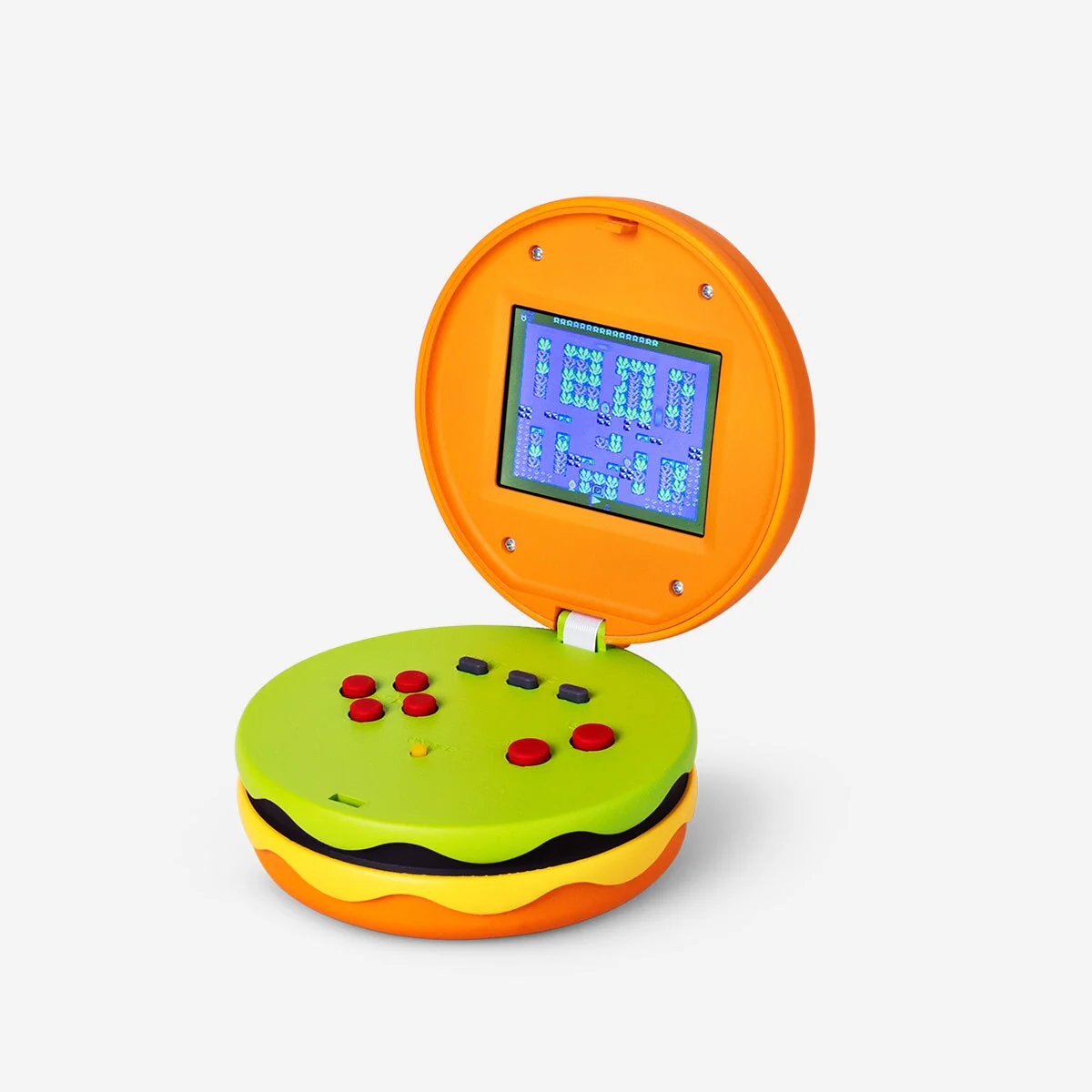 Burger shaped game console - Handhelds Wiki