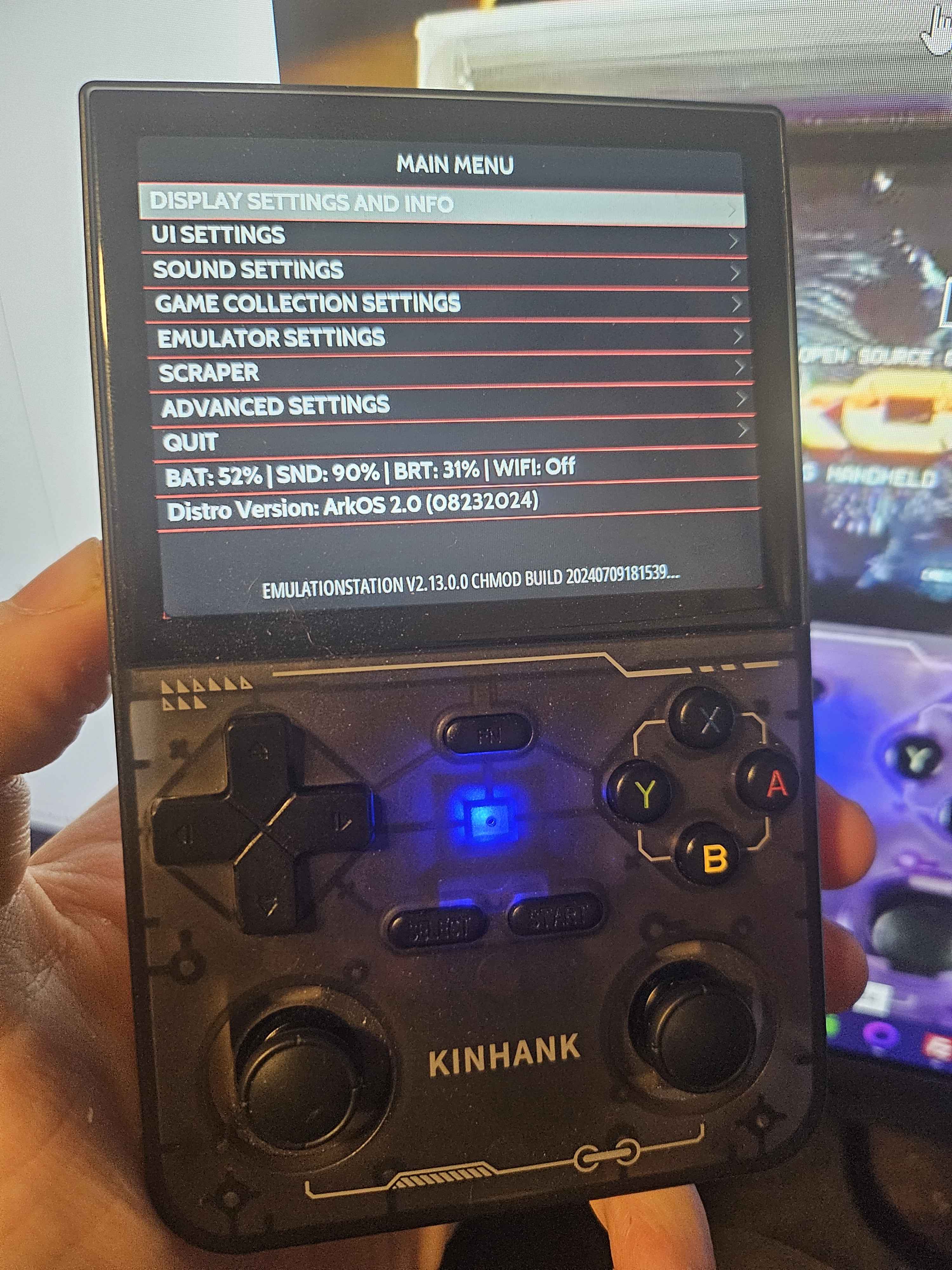 File:K36 running ArkOS source github.jpg - Handhelds Wiki