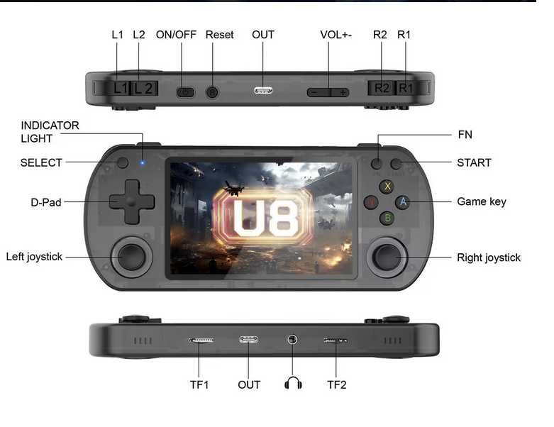 U8 Retro Handheld