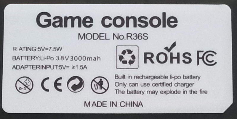 File:R36s back label december 2024 boyhom store.png - Handhelds Wiki