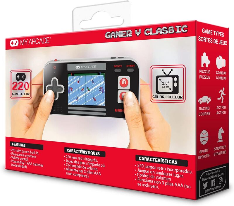 My Arcade Gamer V Classic Handheld